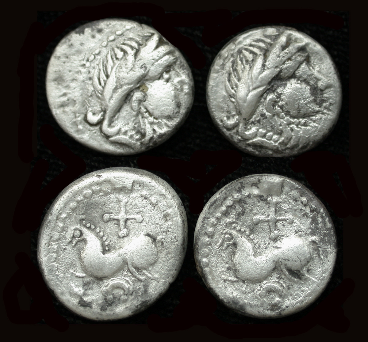 Danube Celts, AR Drachms, Matched Dies! ca. 200-100 BC, SOLD!, Noble ...