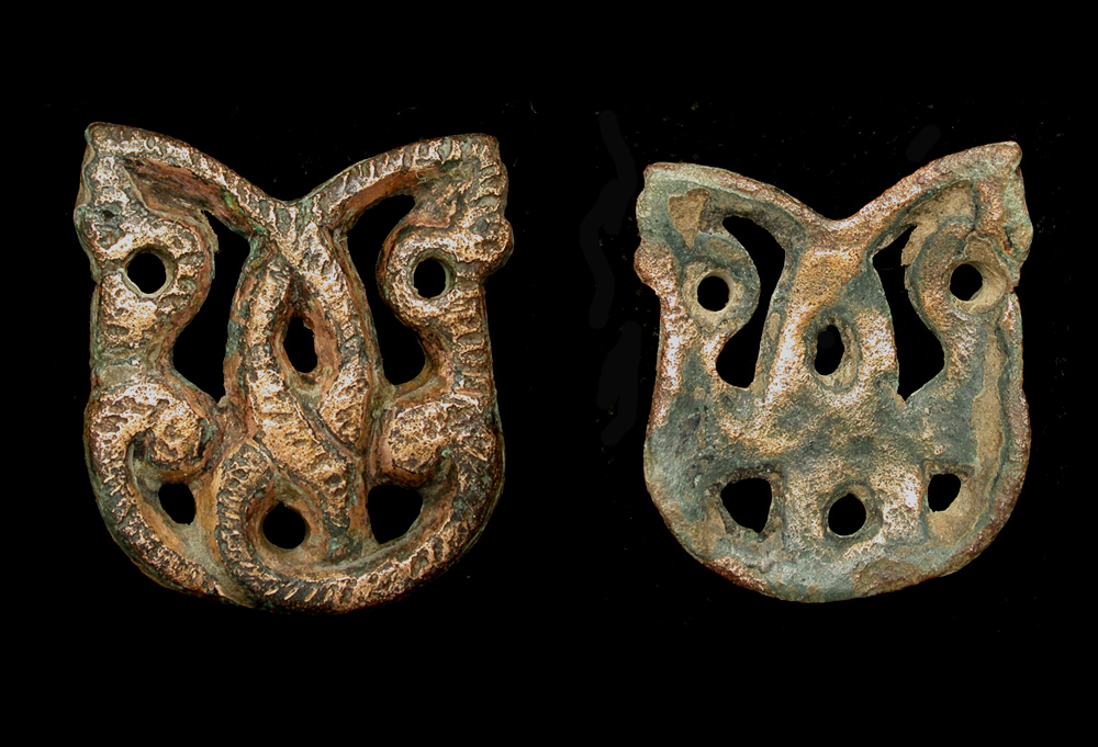 Avar, Belt Mount, Gold-gilt, c. 6th-7th Cent AD Rare!, Noble Roman Coins