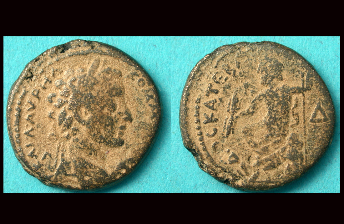 Syria, Cyrrhus, Commodus, Zeus the Protector Reverse, Sold!, Noble ...