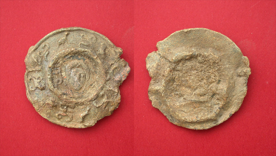 Byzantine, Large Lead Tessera, Noble Roman Coins
