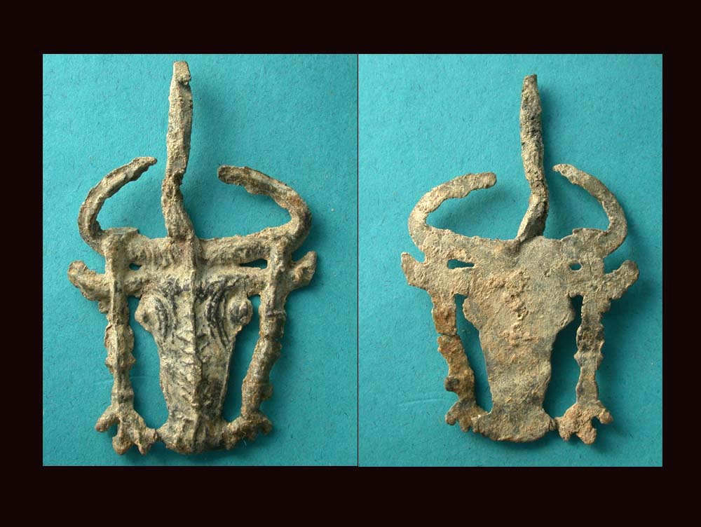 Scythia, Bucranium, Cast Lead, c. 7th- 4th Cent BC, Rare!, Noble Roman ...