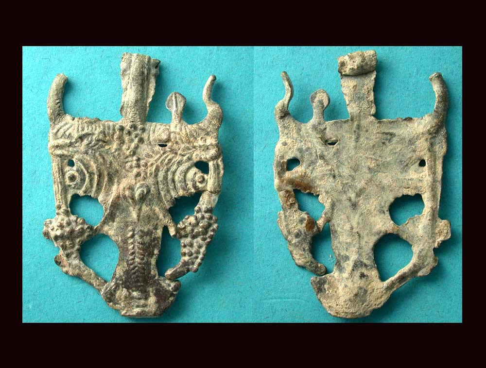 Scythia, Bucranium, Cast Lead, c. 7th- 4th Cent BC, Rare!, Noble Roman ...