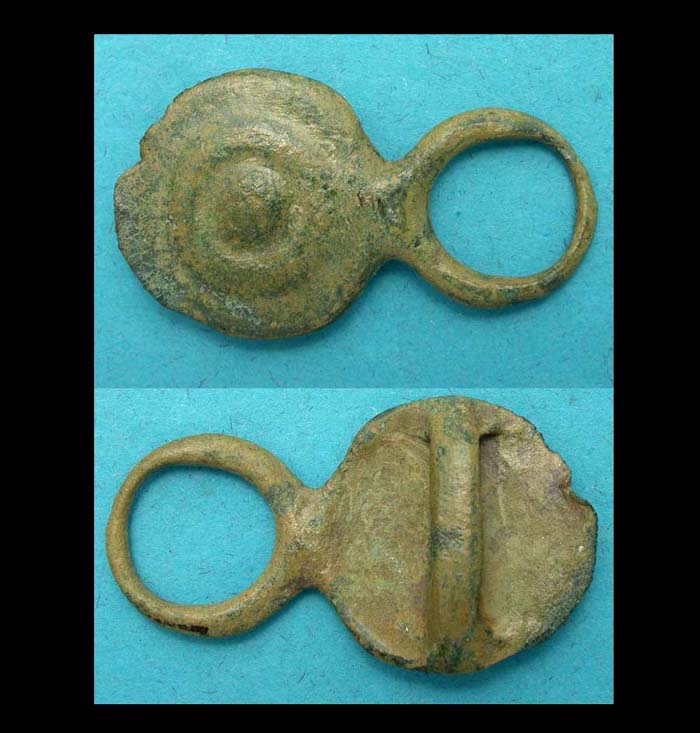 Cloak Fastener, Choice, c. 1st-2nd Cent., Noble Roman Coins