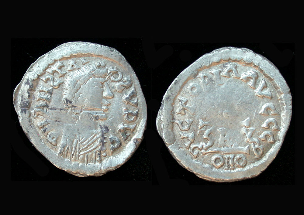 Gepids, Half Siliqua, Extremely rare SOLD!, Noble Roman Coins