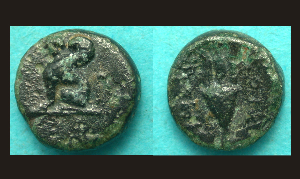 Ionia, Chios Island, Sphinx with Amphora reverse, Noble Roman Coins