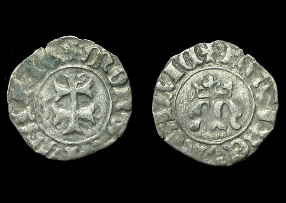 Hungary, Queen Maria, Silver Dinar, ca.1382-1395 AD Sold!, Noble Roman ...