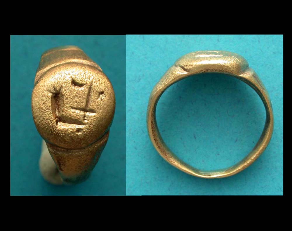Ring, Medieval, Men's, Sword and Arm, c. 9th-13th Century, Noble Roman ...