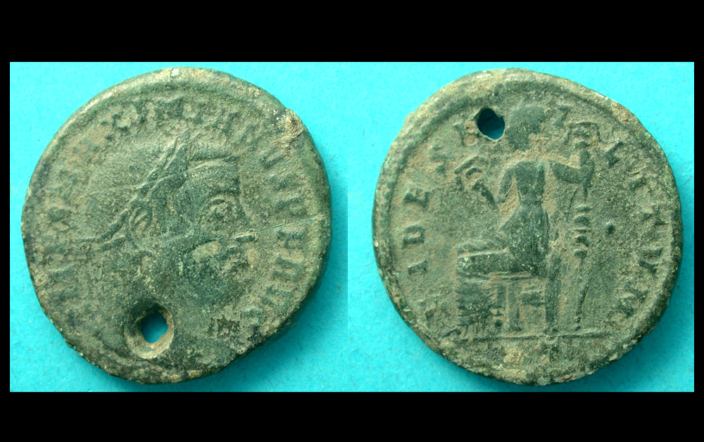 Maximian Hercules, Follis, Fides Militum Reverse, Noble Roman Coins