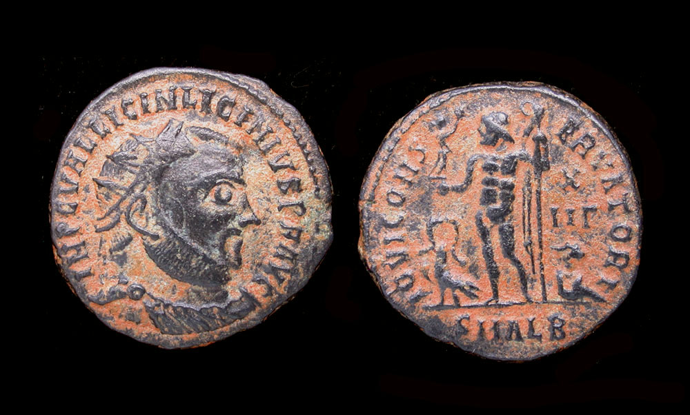 Licinius I, Iovi, Alexandria Mint, Rare, Noble Roman Coins