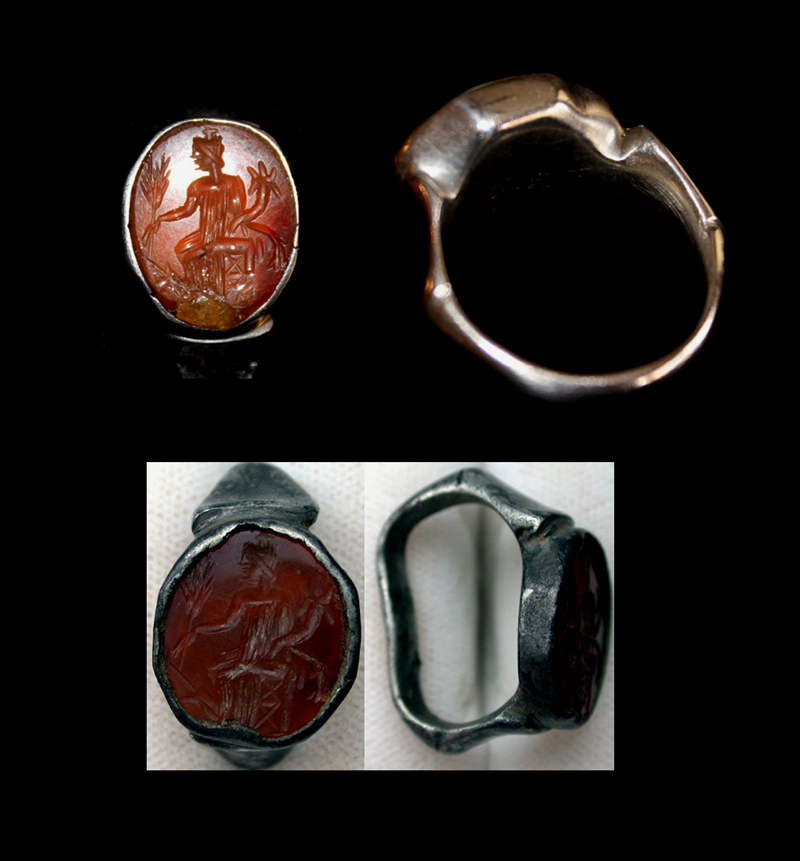 Ancient Ring Restoration, Noble Roman Coins